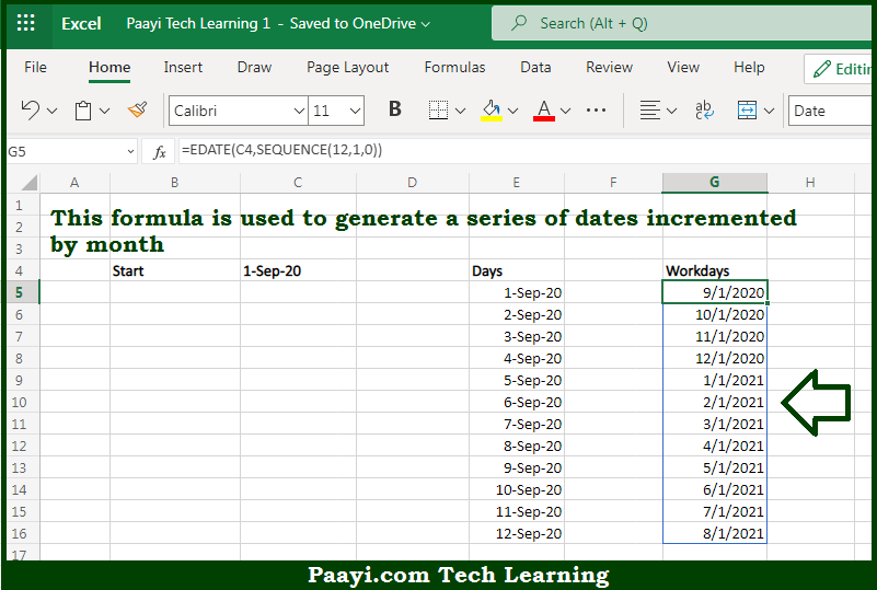 Learn How To Get Sequence Of Months In Microsoft Excel Paayi Learn How To Get Sequence Of Months In Microsoft Excel Paayi