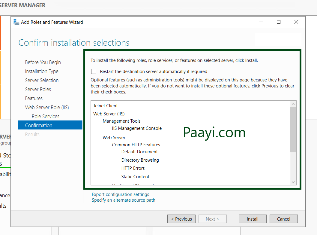 Learn How to Install IIS Server inside Windows Server 2019 | Paayi Learn How to Install IIS Server inside Windows Server 2019 | Paayi